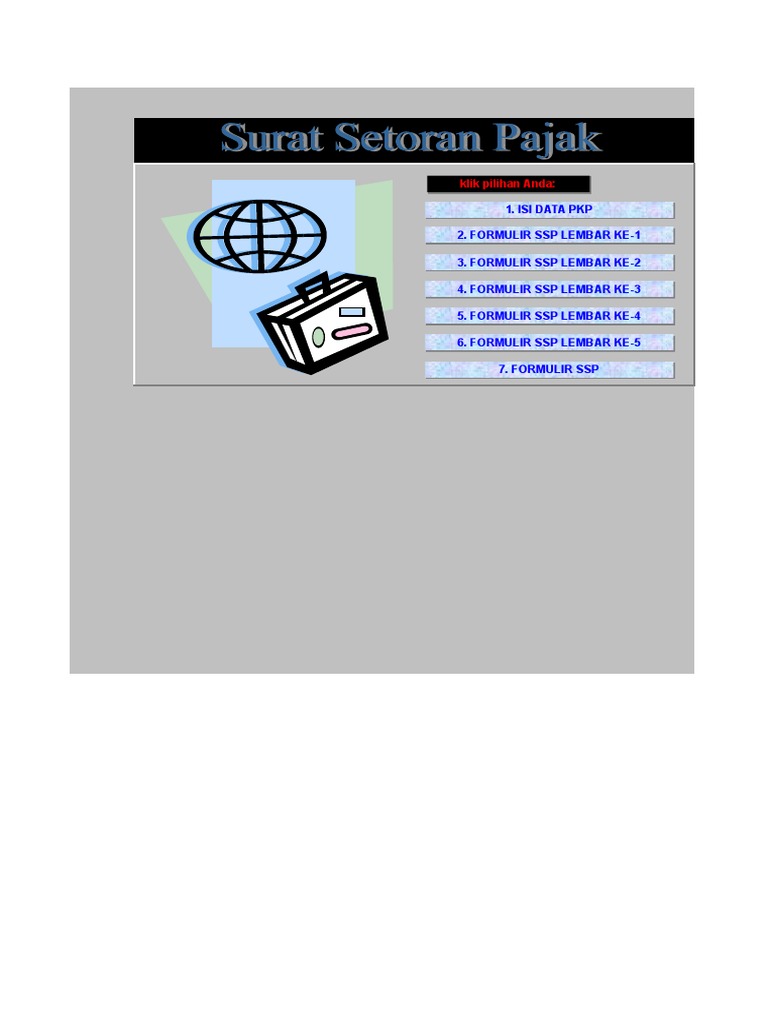 Surat Setoran Pajak SSP PPH | PDF