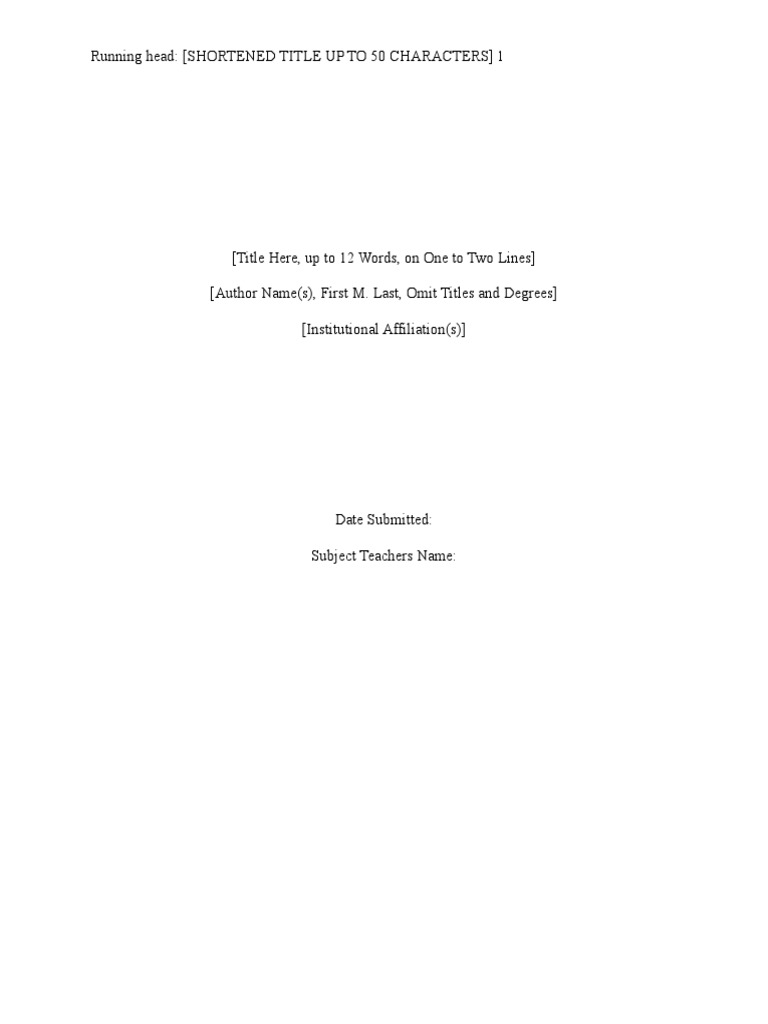 3is Research Template | PDF | Citation | Paragraph