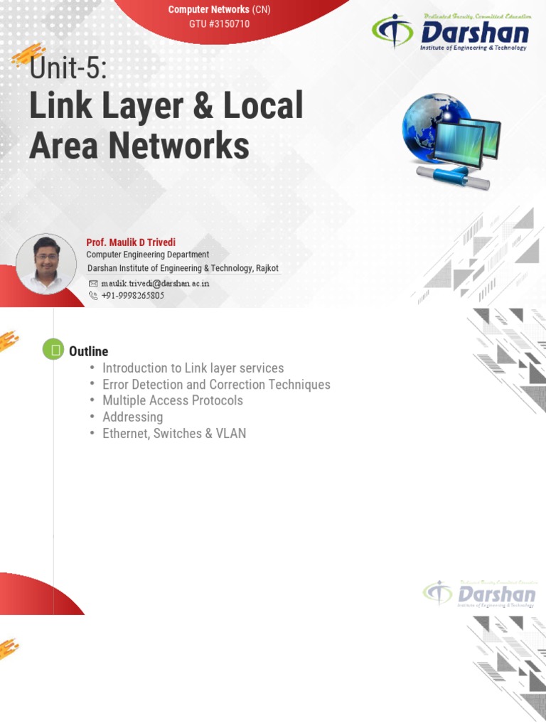 CN GTU Study Material Presentations Unit-5 25102021013726PM | PDF | Channel Access Method | Ethernet