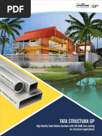 TATA Structura Brochure | PDF | Structural Steel | Welding