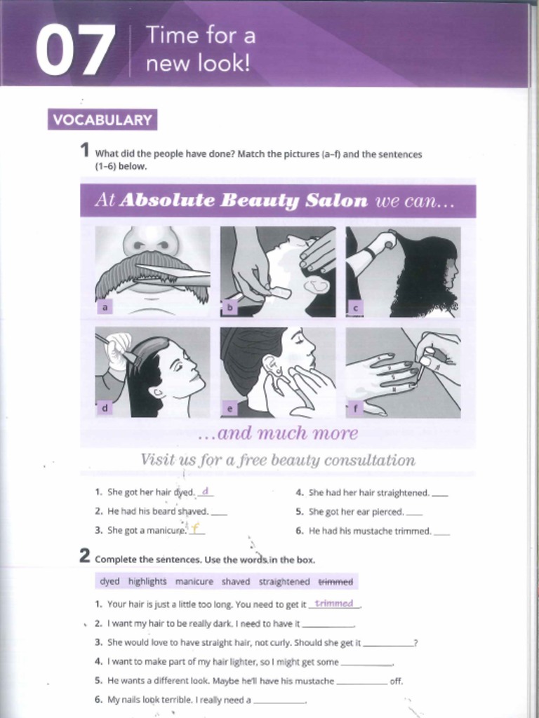 Exercise Unit 7-12 | PDF