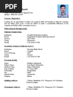Marriage Biodata Doc Word Formate Resume | PDF | Bangladesh