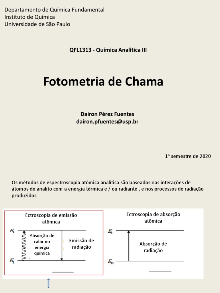 Fotometria de Chama | PDF