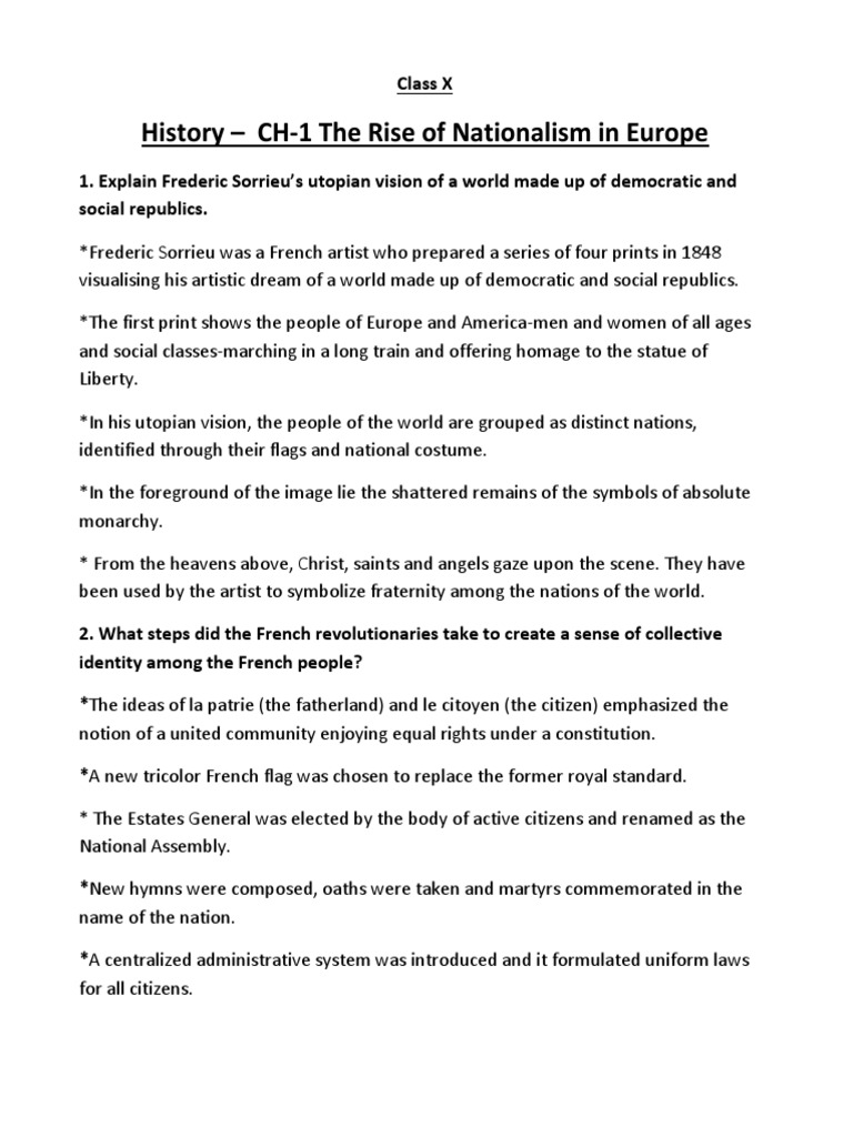 History - X-Nationalism in Europe | PDF | Balkans | Kingdom Of Prussia