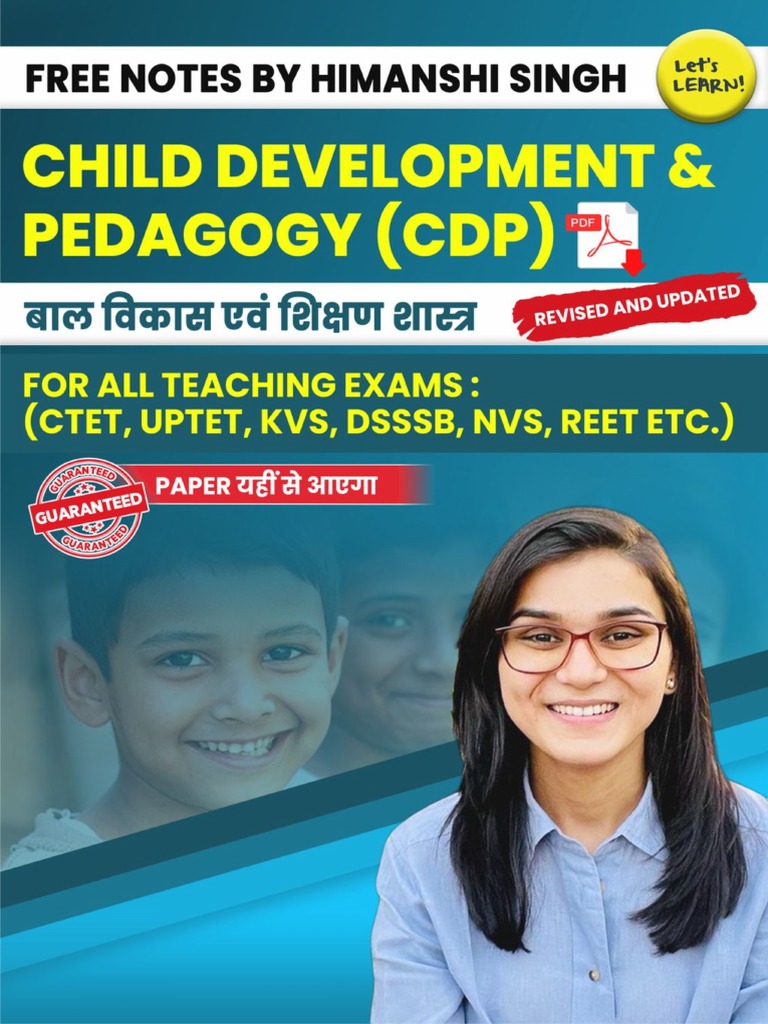 CDP (Pedagogy) Free Notes by Himanshi Singh | PDF | Intelligence ...