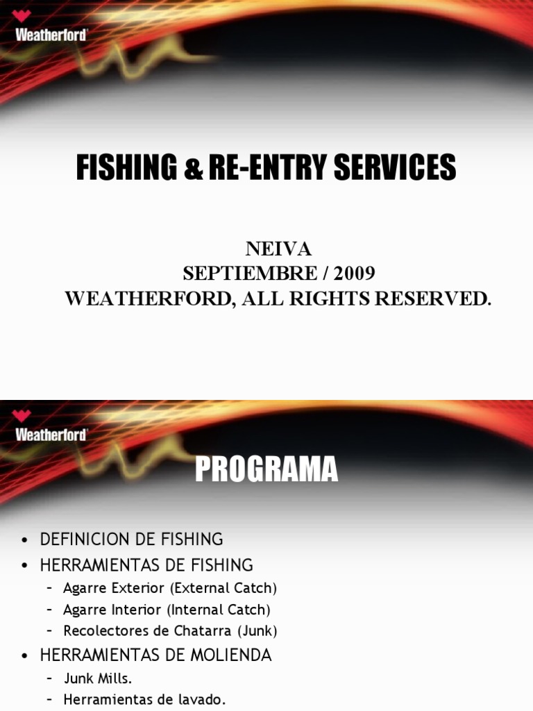 WFT Fishing Presentation | PDF