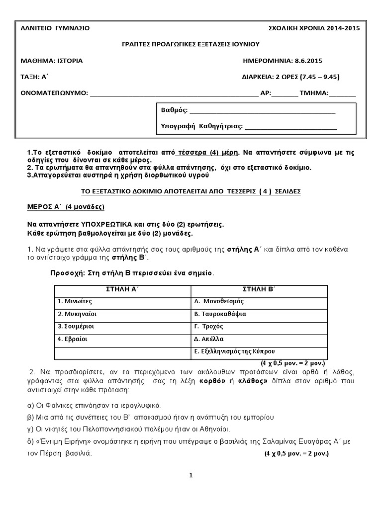 2015 Lanitio A Istoria | PDF