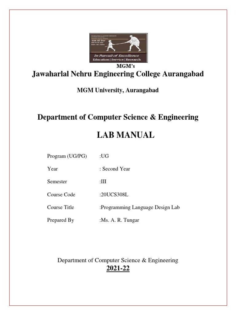 PLD Lab Manual | PDF | Variable (Computer Science) | Scope (Computer Science)
