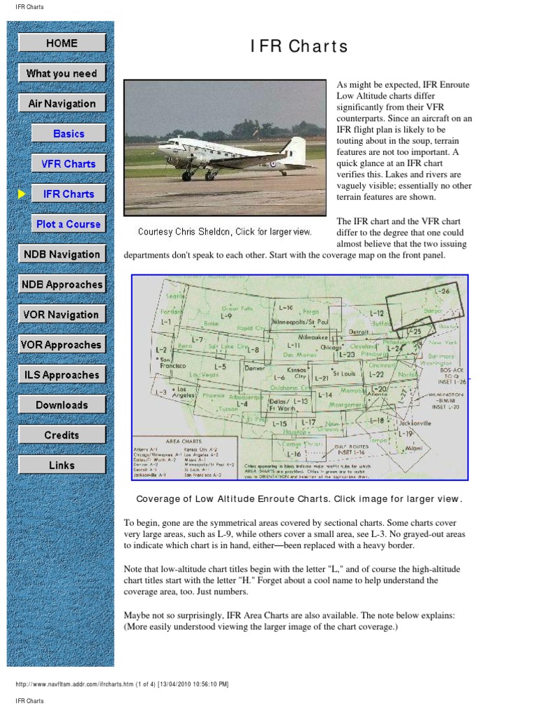 IFR Charts | PDF | Instrument Flight Rules | Navigation