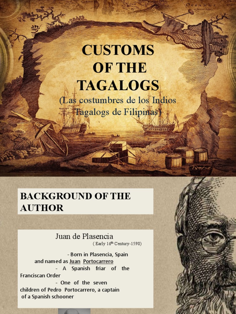 Customs of the Tagalogs: Historical Insights | PDF | Philippines