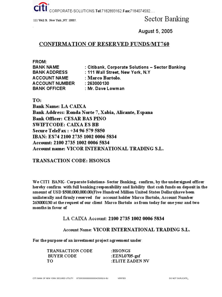 New Blocked Funds 130 | PDF