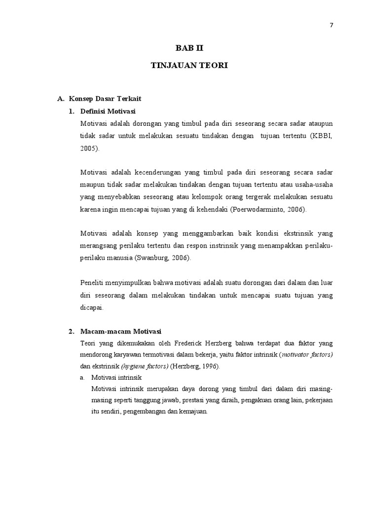 Bab II Skripsi | PDF