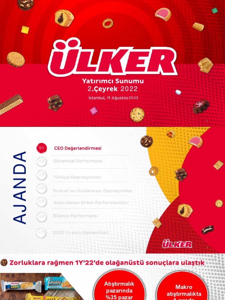 Ulker - Yatirimci Sunumu | PDF