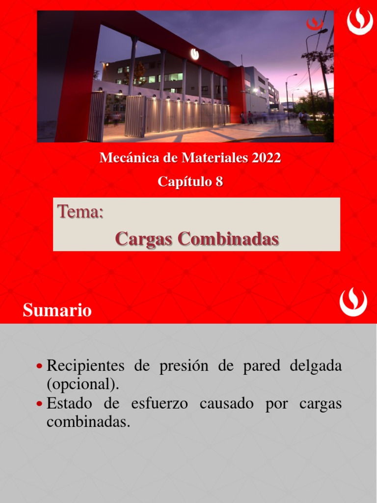 Cap08 Cargas Combinadas v2022 | PDF