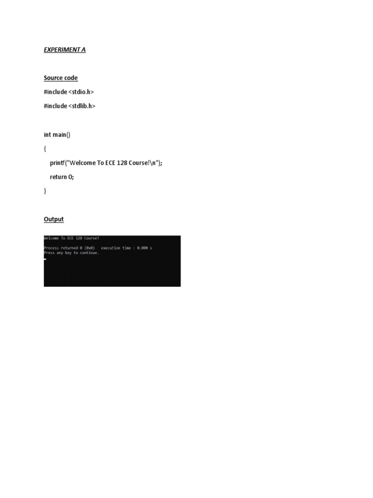 Lab Report Experiment 1 | PDF | Software Engineering | Computer Libraries