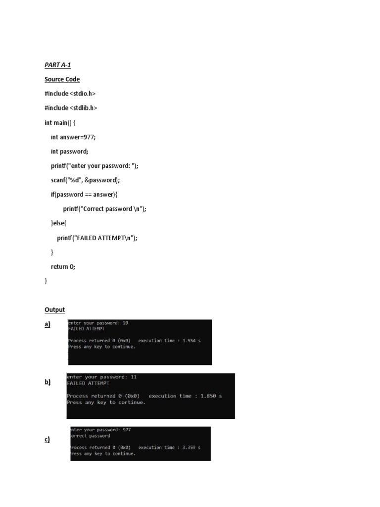 Lab Report Experiment 2 | PDF