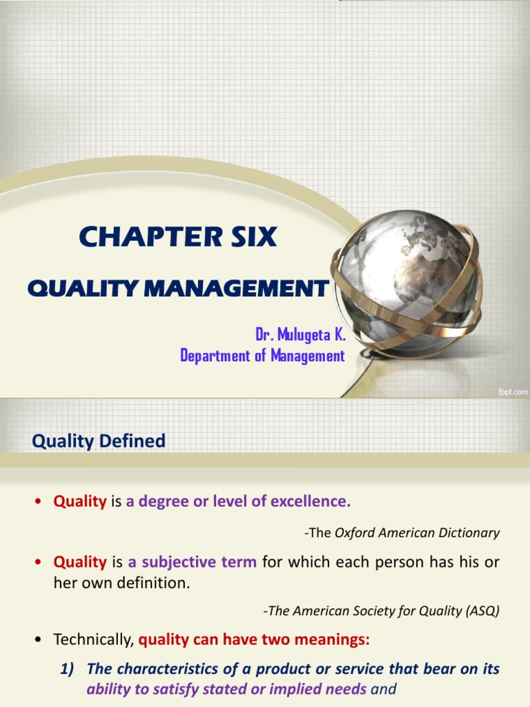OM-Chapter 6 | PDF | Probability Distribution | Standard Deviation
