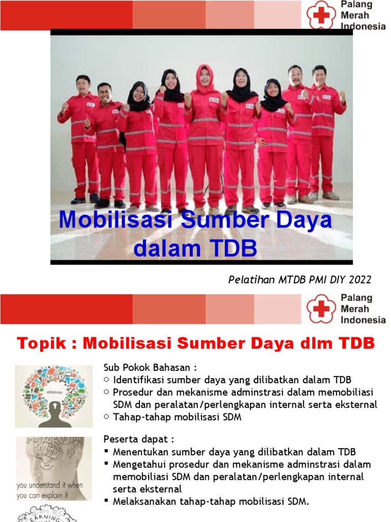 Mobilisasi Sumber Daya Dalam TDB 2022. Ok | PDF