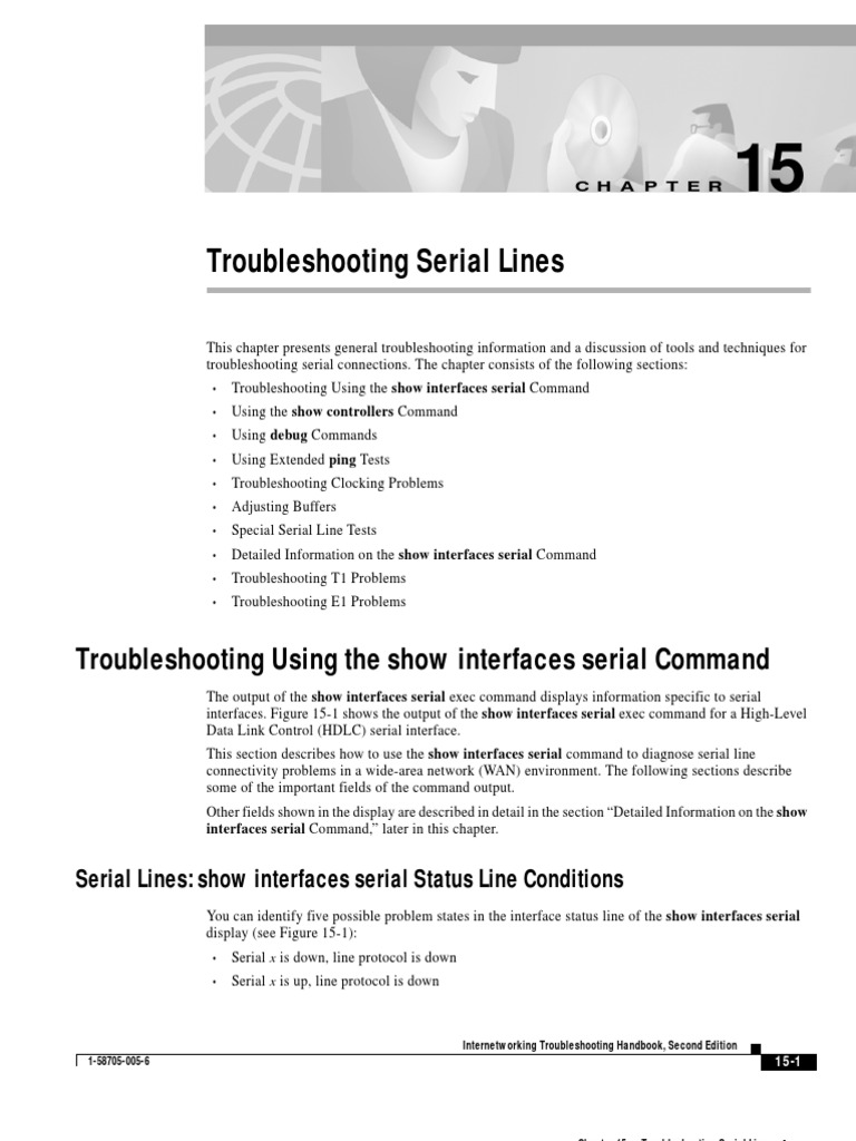 Troubleshoot Serial Links | PDF | Troubleshooting | Router (Computing)