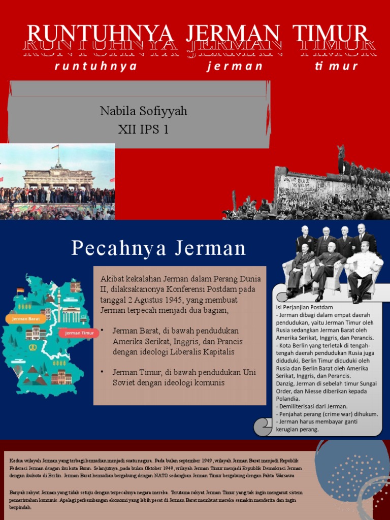 Runtuhnya Jerman Timur Materi Kelas 12 | PDF