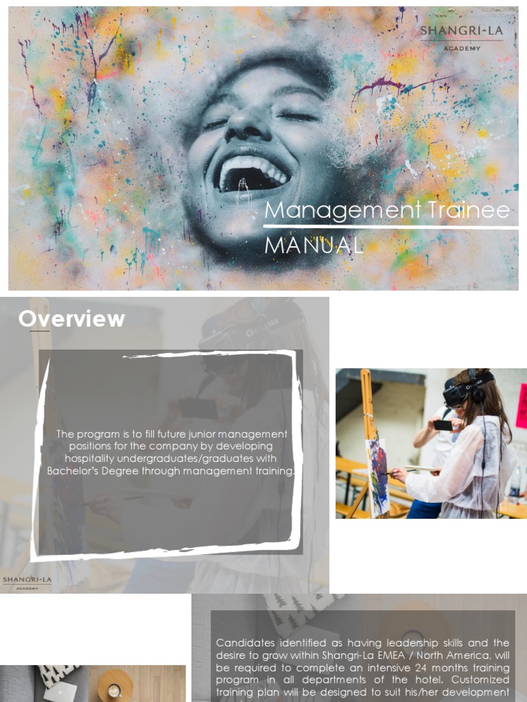 Management Trainee Manual | PDF