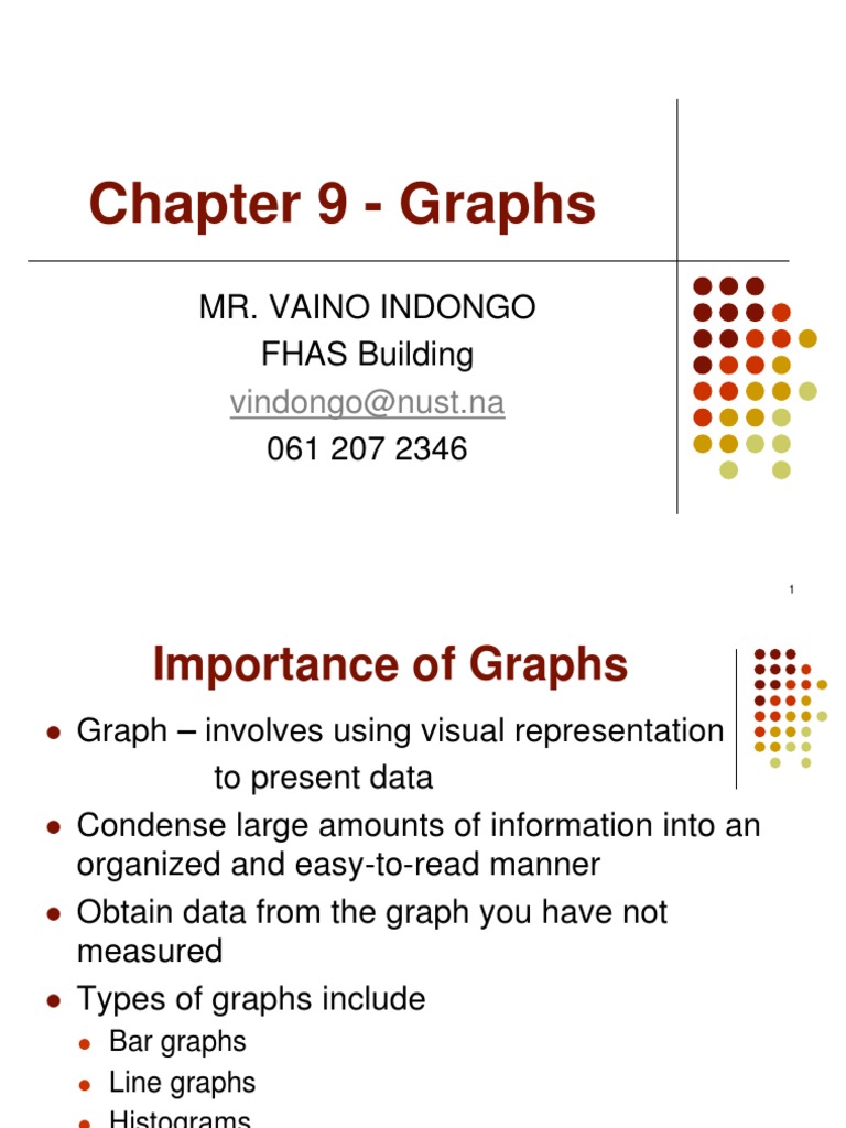 Chapter 9 - Graphs | Download Free PDF | Chart | Cartesian Coordinate ...