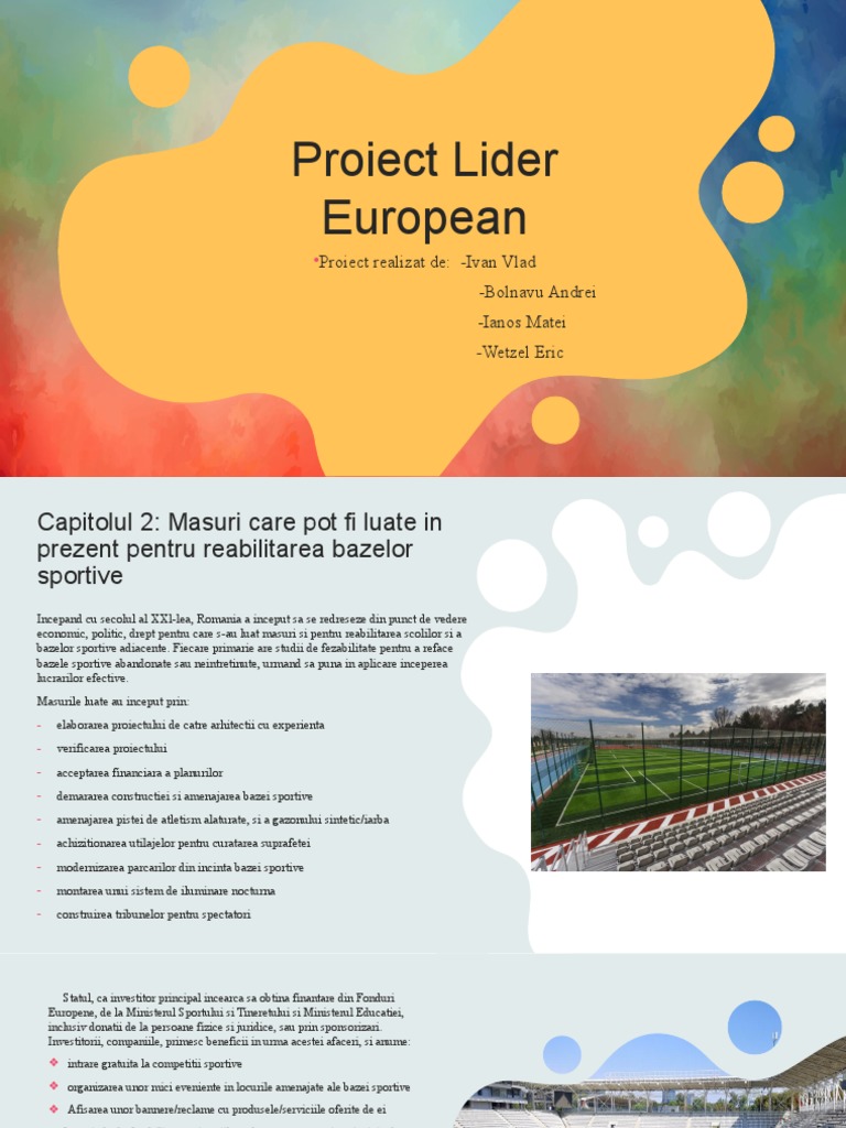 Proiect Lider European | PDF