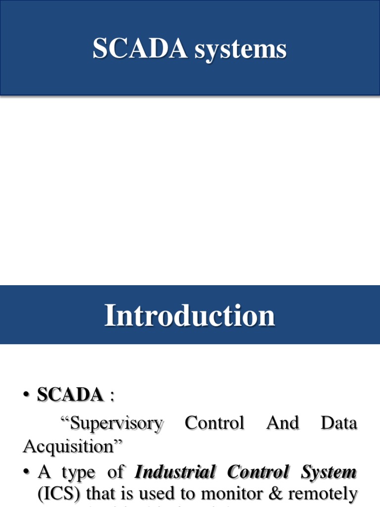 SCADA | PDF