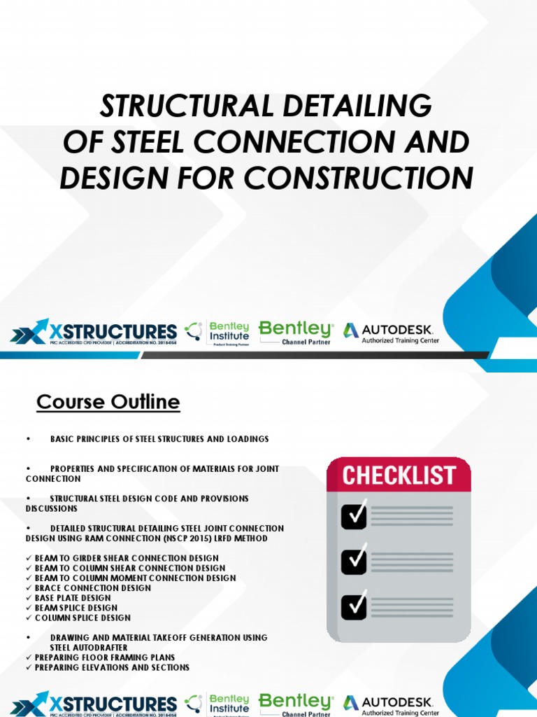 Structural Detailing of Steel Connection Xstructures | PDF | Strength ...