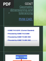 Geometric Dimensioning and Tolerancing GD&T | PDF | Engineering Tolerance | Geometry
