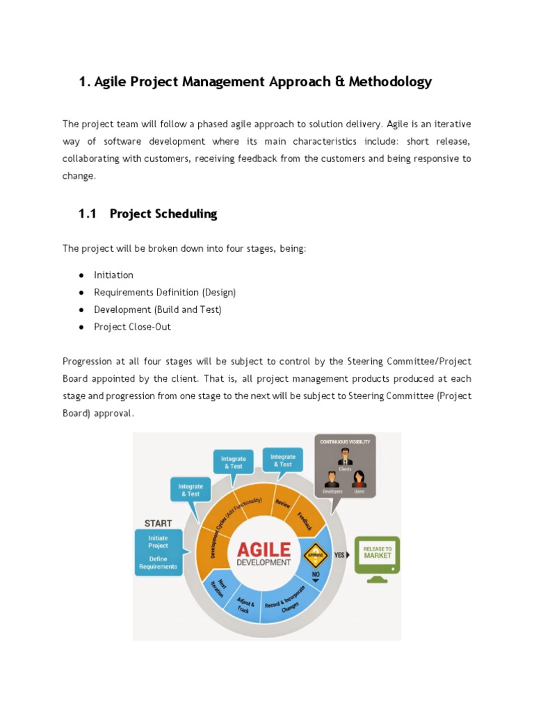 Agile Project Management Approach | PDF | Business