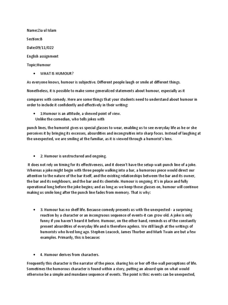 Document | PDF | Humour | Jokes