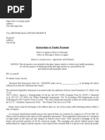 Sample Penalty Letter | PDF