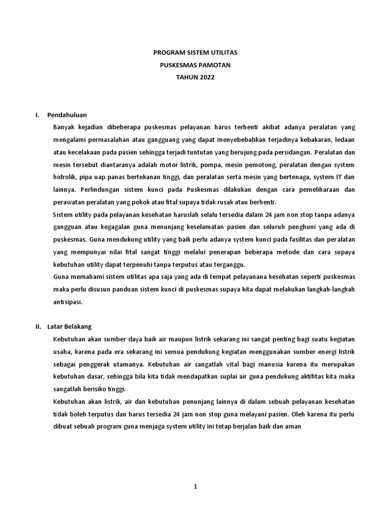 Program Sistem Utiliti | PDF