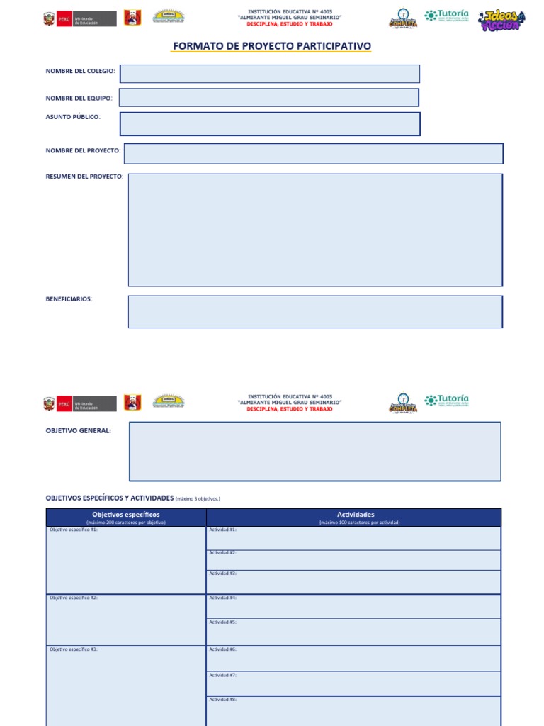 Modelo de Proyecto | PDF