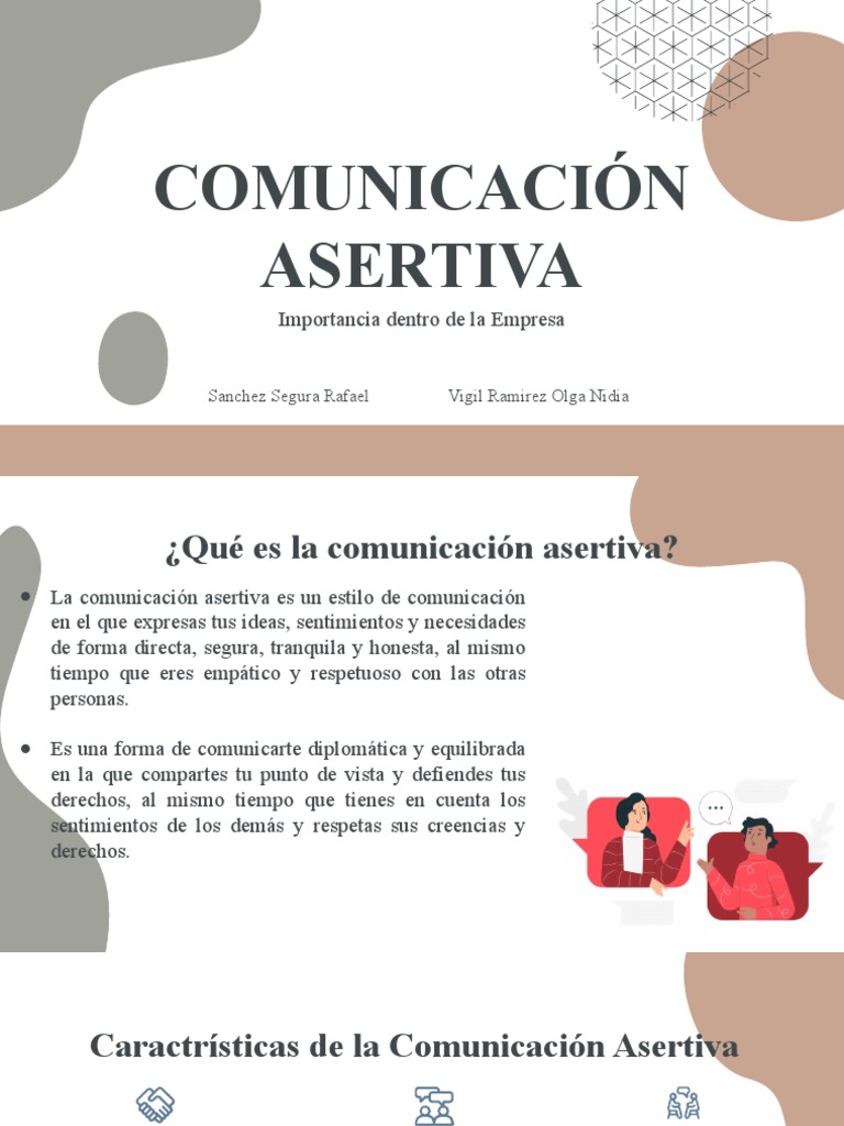 Comunicacion Asertiva | PDF | Empatía | Sicología