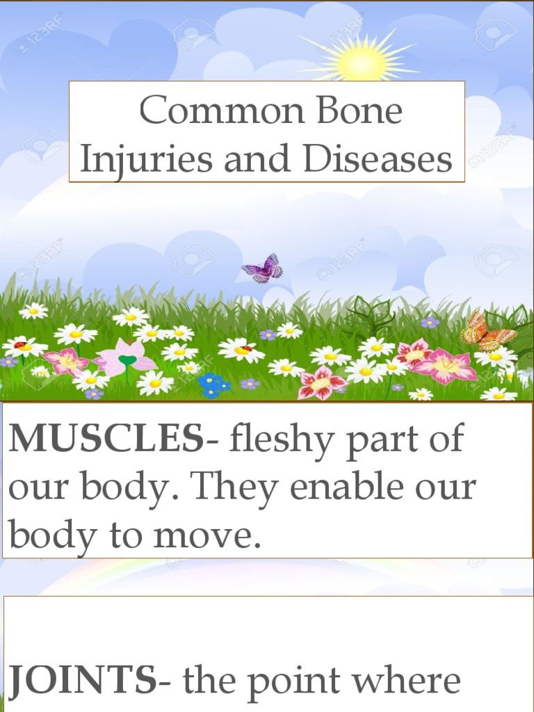 Common Bone Injuries and Diseases Guide | PDF | Bone | Medical Specialties