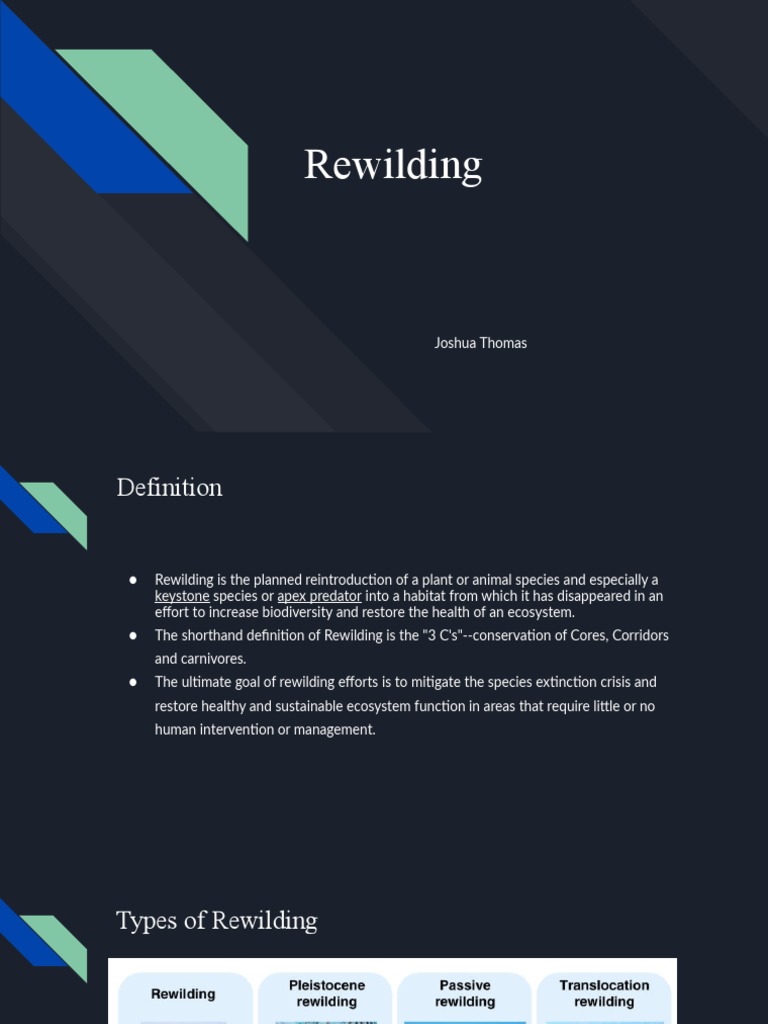 Rewilding - B00087766 | PDF