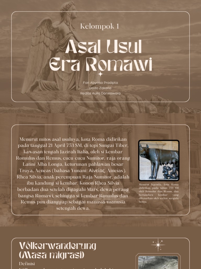 Minimalist Vintage Medieval Brown Museum Presentation | PDF