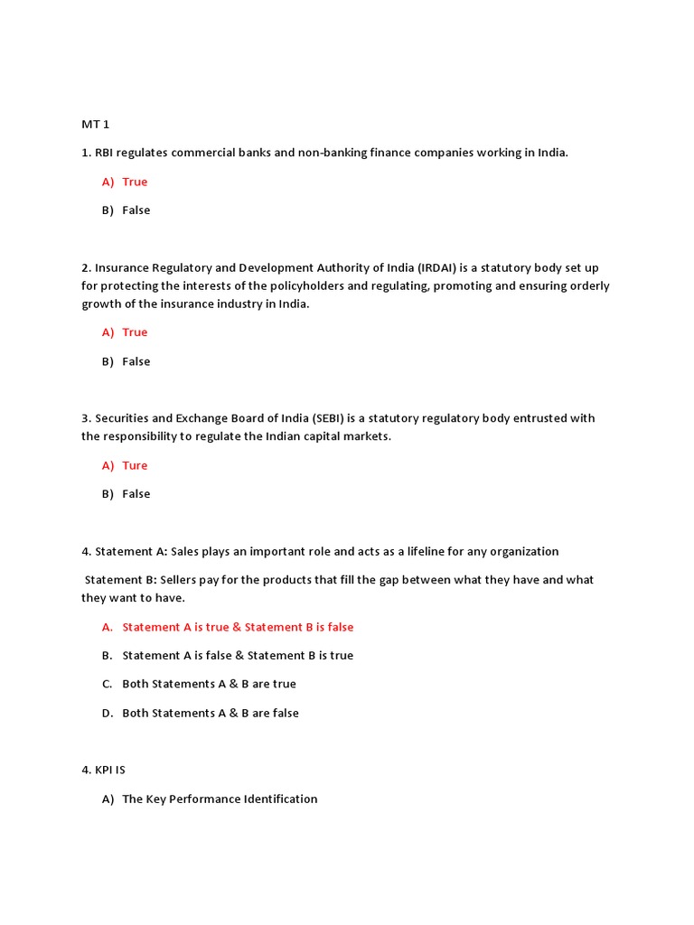 All Question MT 1 To 9 | PDF | Transaction Account | Banks