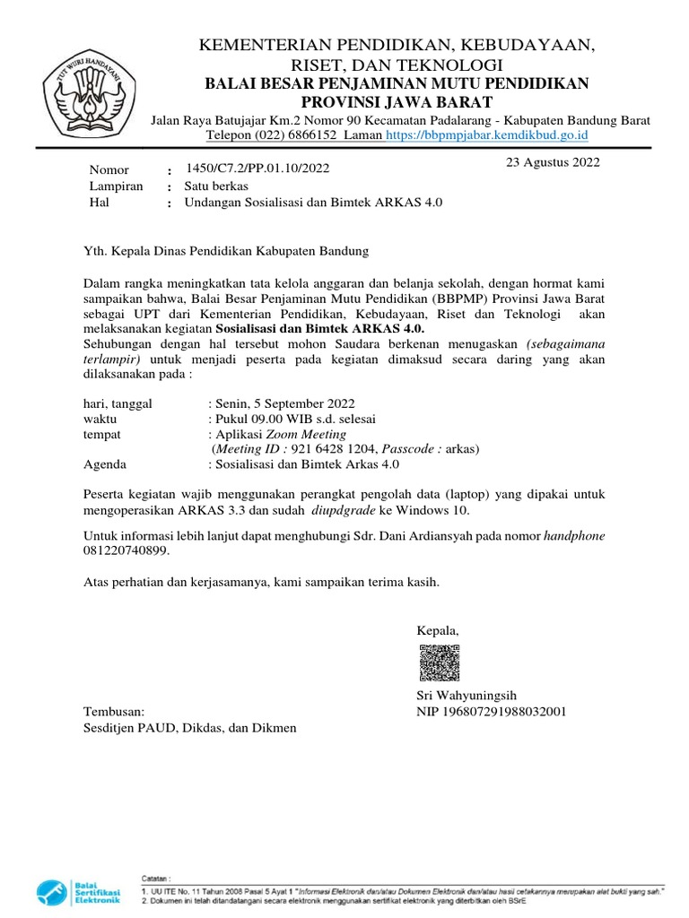 Sosialisasi dan Bimtek ARKAS 4.0 | PDF | Teknologi & Rekayasa