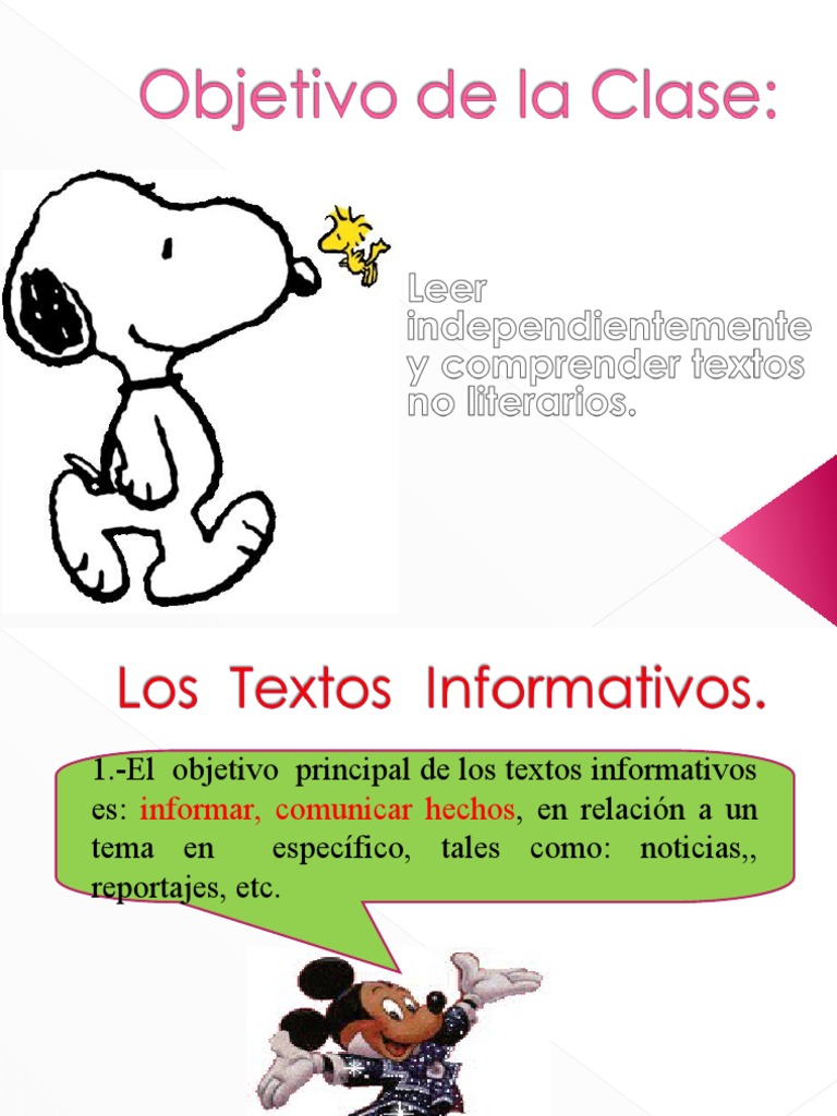 Texto Informativo - Noticia | PDF