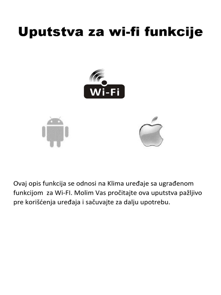 Korisnicko Uputstvo Inverter VAC-09-12-18-24CHSD, XA71-82 WIFI | PDF