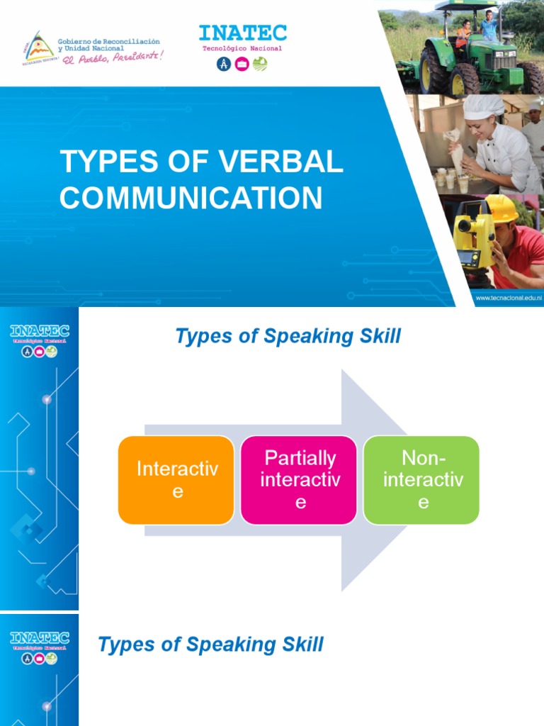 Types of Speaking Skills Explained | PDF