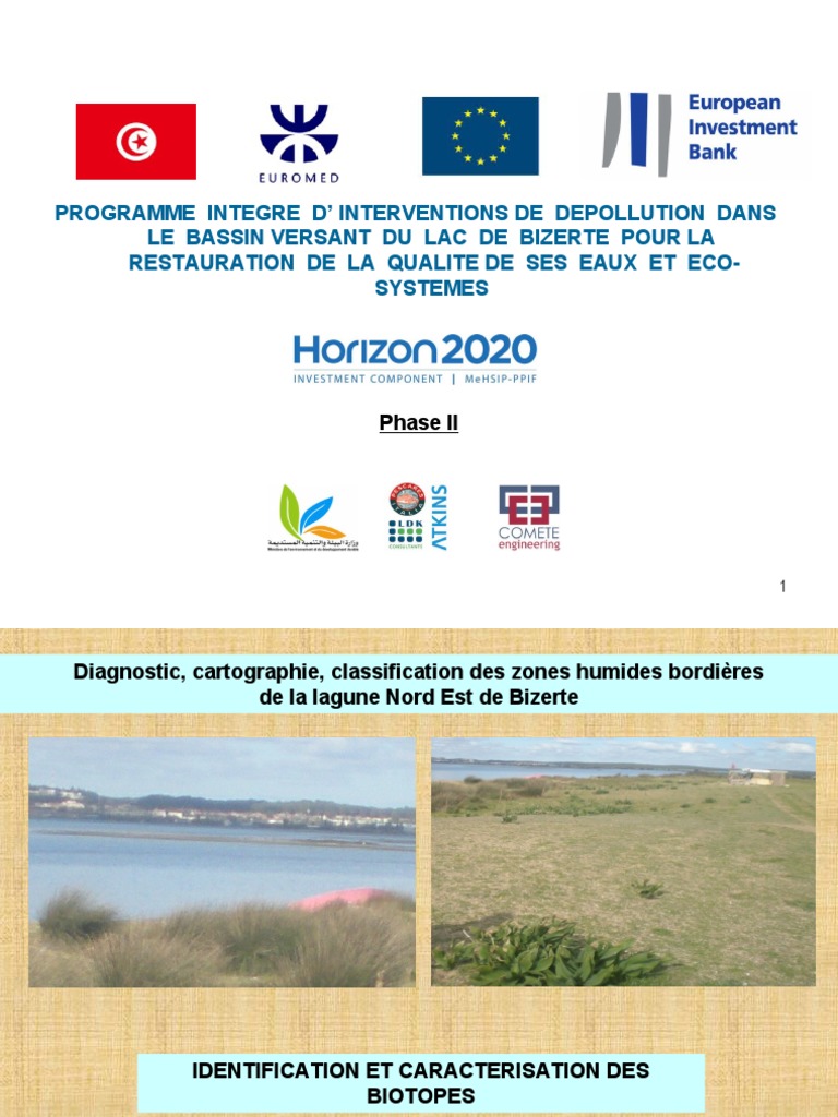 Présentation Biotopes Lac de Bizerte | PDF | Inondation | Eutrophisation