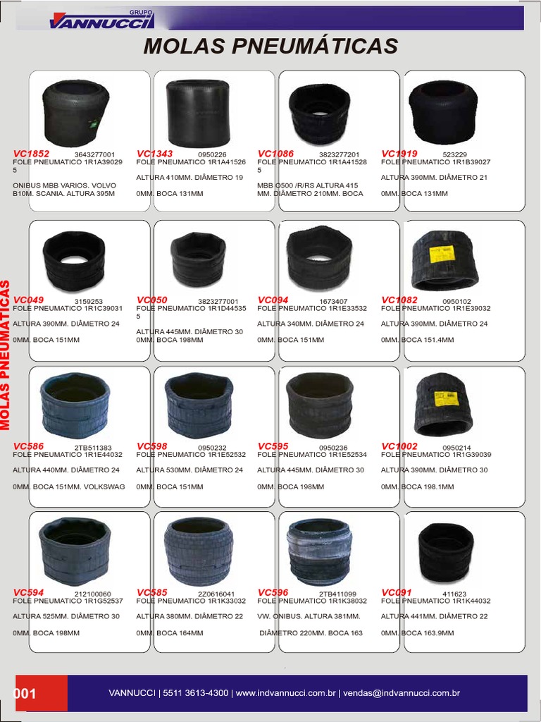 Grupo Vannucci Catálogo Carretas | PDF | Engenharia Mecânica | Gases