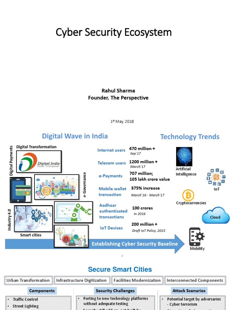 Cyber Security Presentation v2 | PDF
