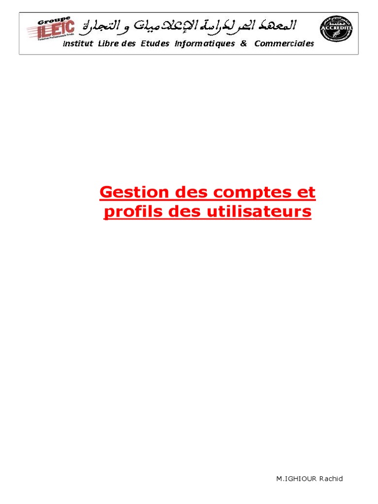 Chapitre 2 Installation Serveur | PDF