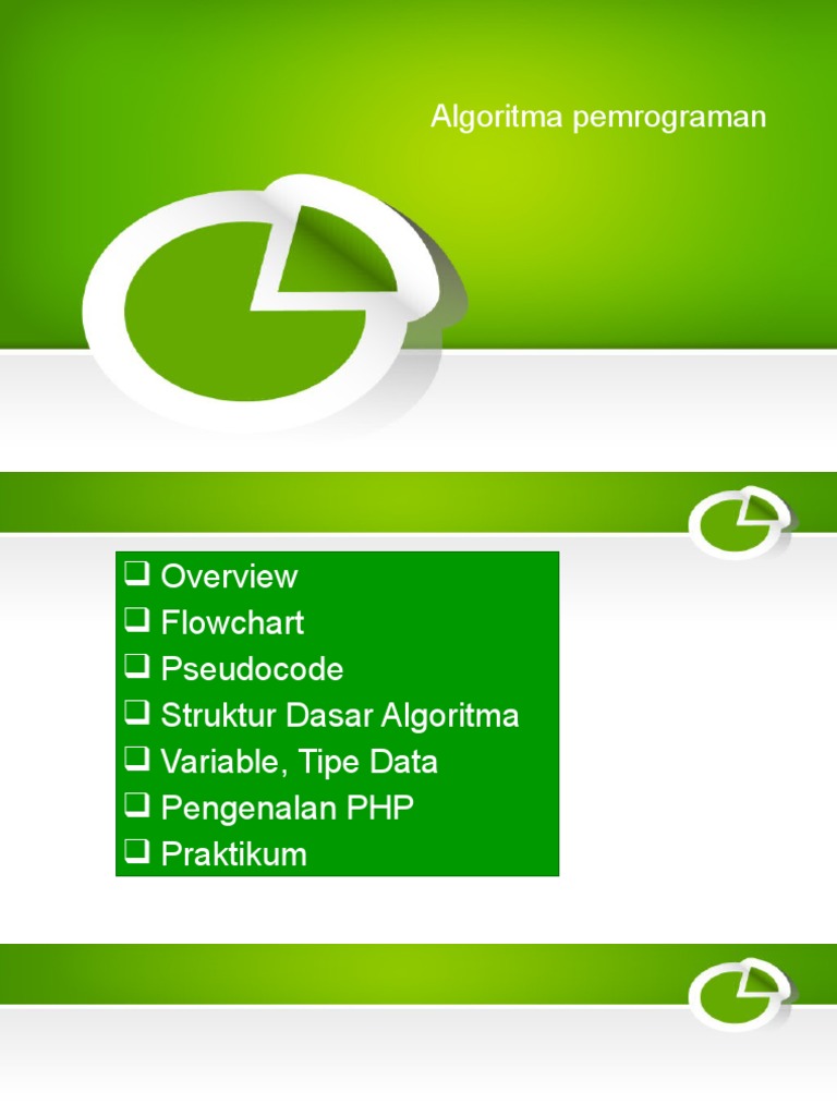 Algoritma Pemrograman Dasar | PDF