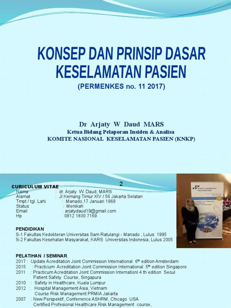Konsep Dasar Ikp Dan Pelaporannya DR Arjaty | PDF